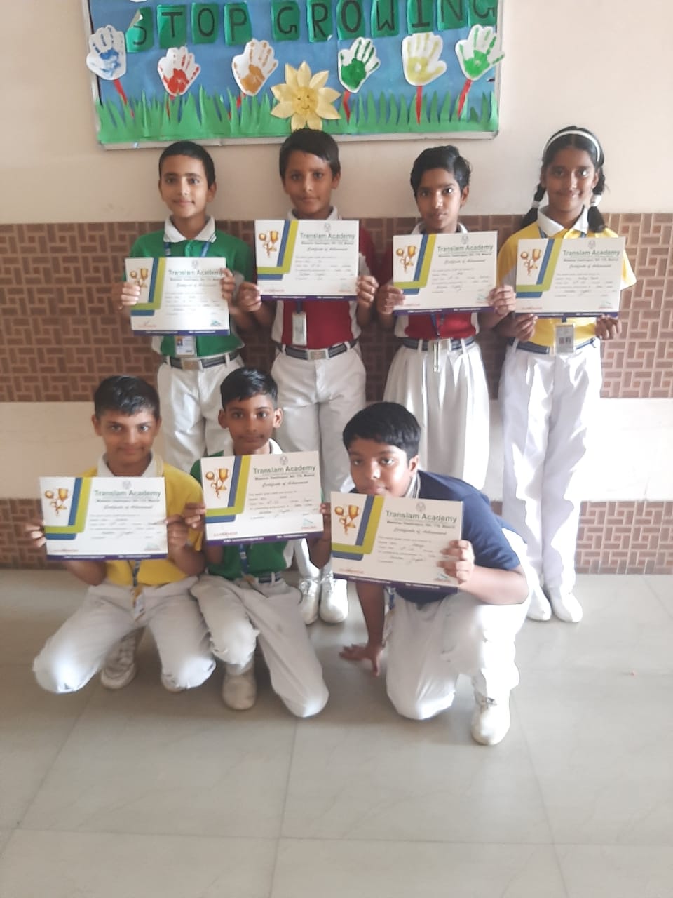 "Intra Class Dictation Competition" - Translam Academy Mawana